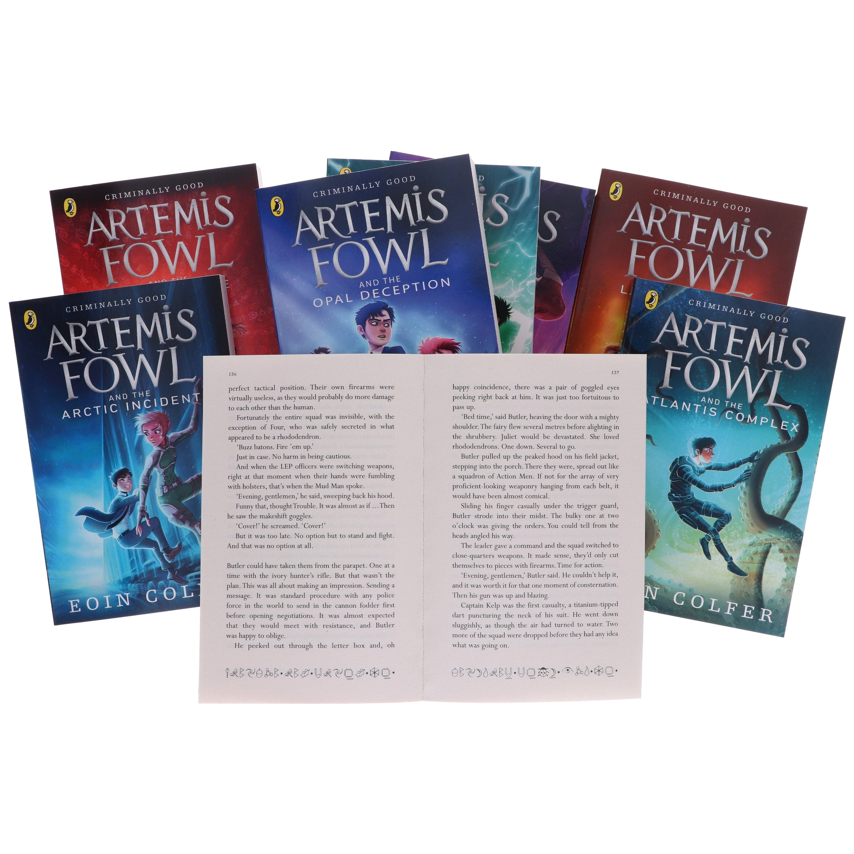 Artemis Fowl Series Complete By Eoin Colfer — Books2Door