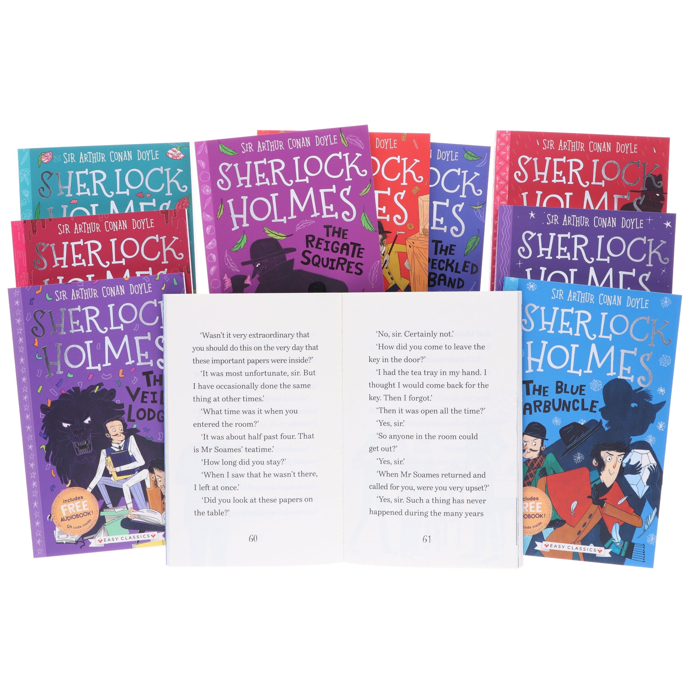 Sherlock Holmes (Easy Classics Series 1) - 20 Books — Books2Door
