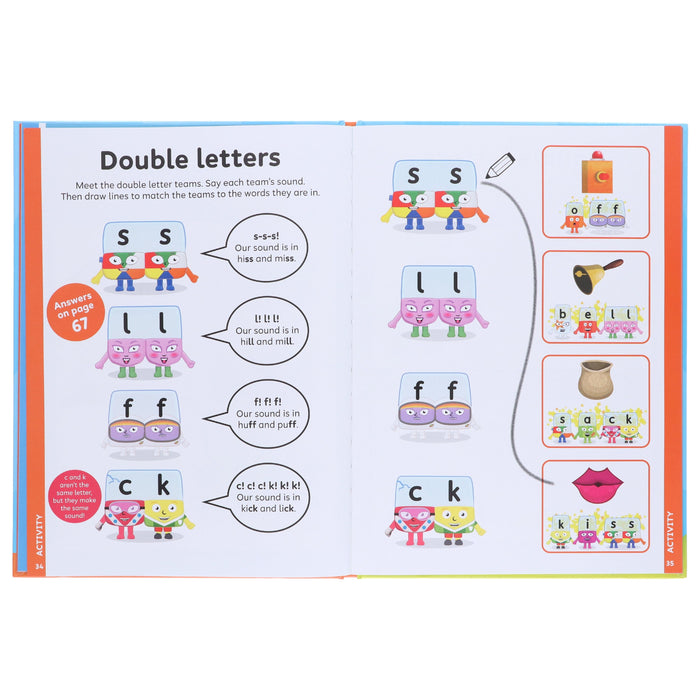 Alphablocks & Colourblocks Annual 2025 By Sweet Cherry Publishing: 2 B ...