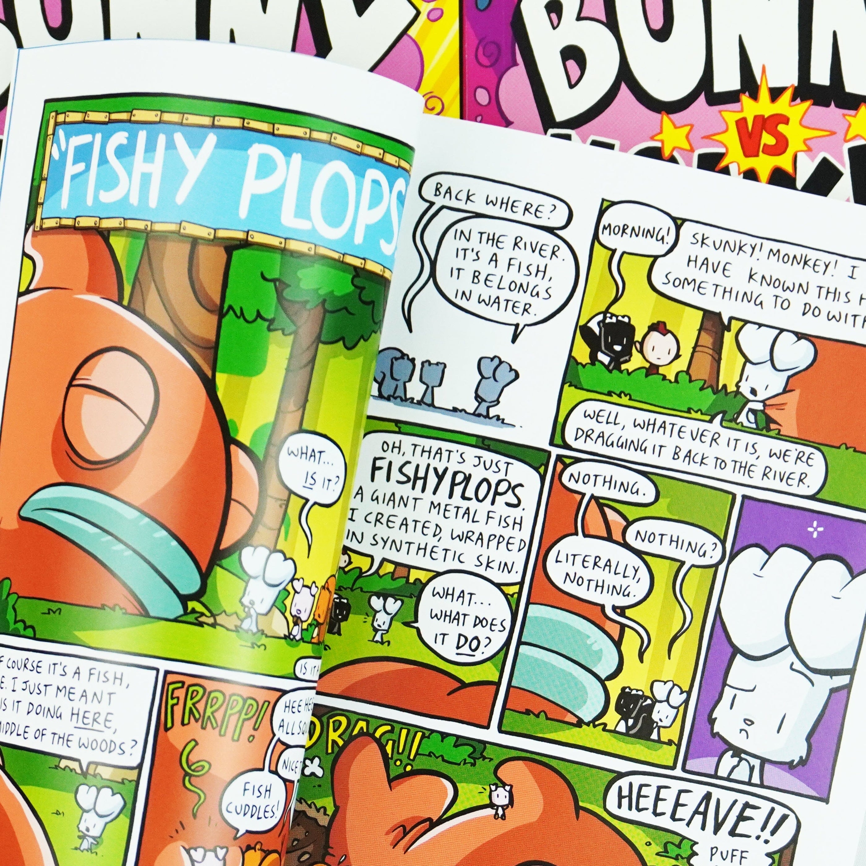 Bunny vs Monkey by Jamie Smart 5 Books Set — Books2Door
