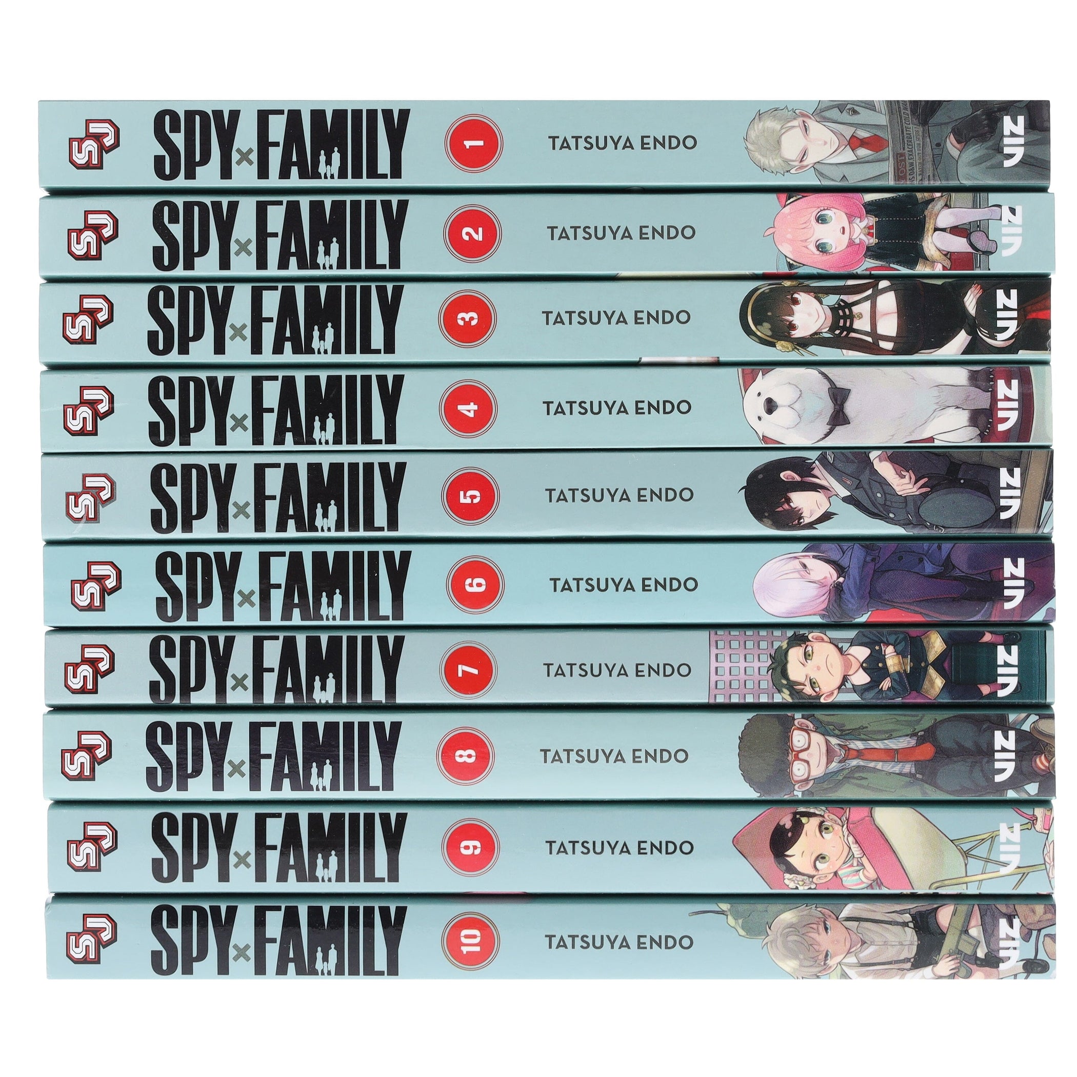 Spy x Family Series by Tatsuya Endo 10 Books Collection Set (Vol 1-10 ...