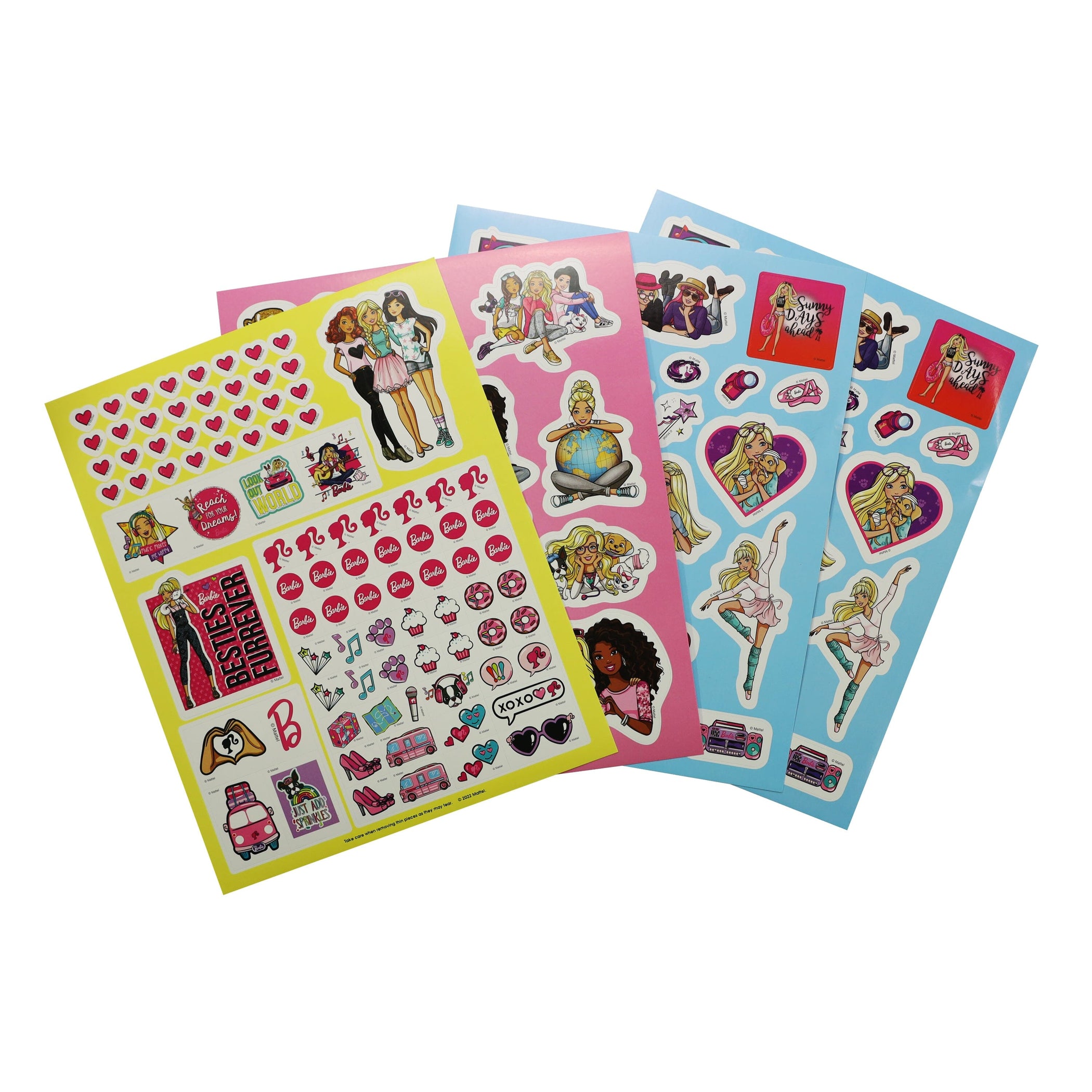 Barbie Activity Pack (Colouring Books, Stickers And Puzzle) 3 Books Co ...