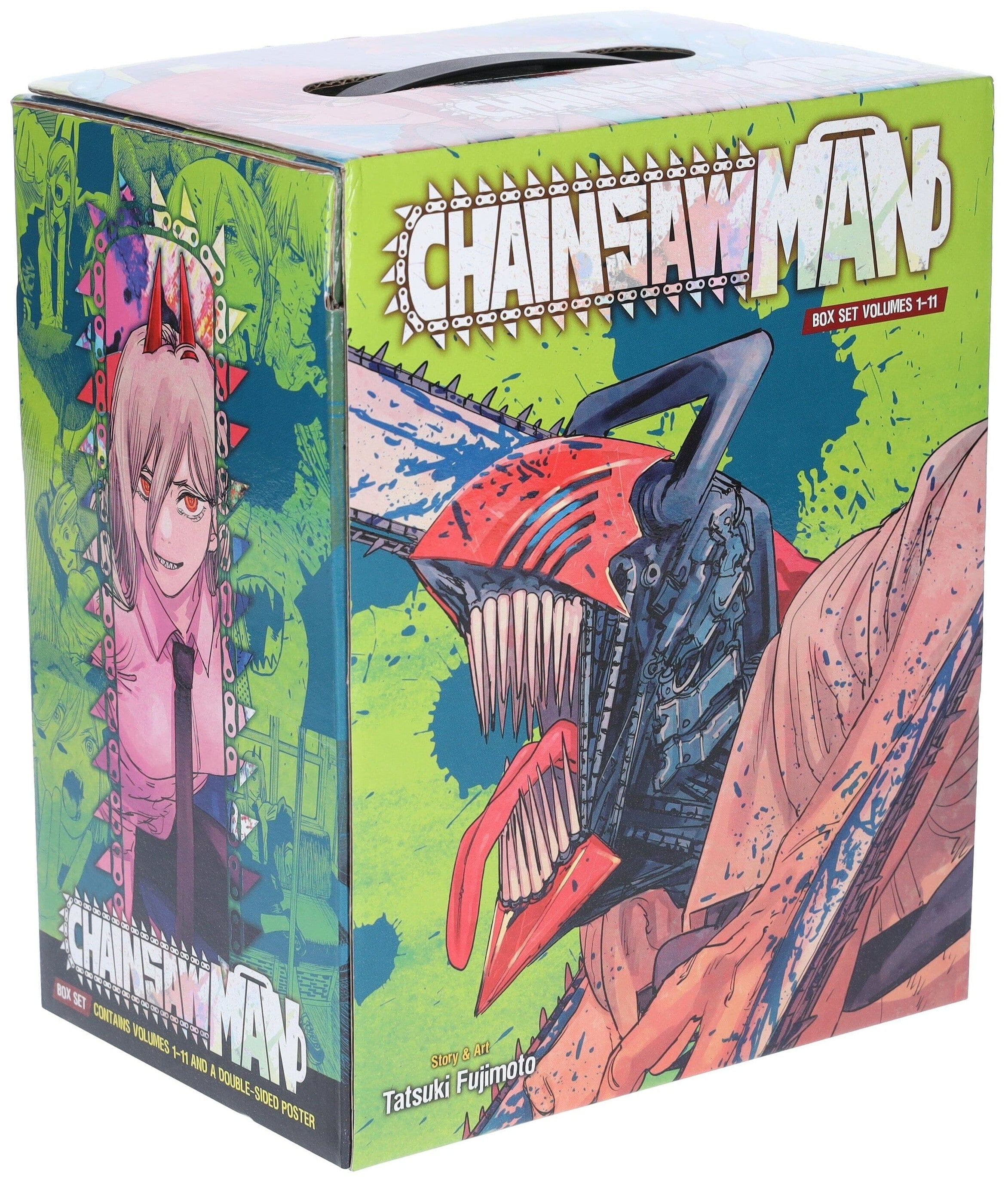 Chainsaw Man Series (Volumes 1-11) by Tatsuki Fujimoto: 11 Books Colle ...