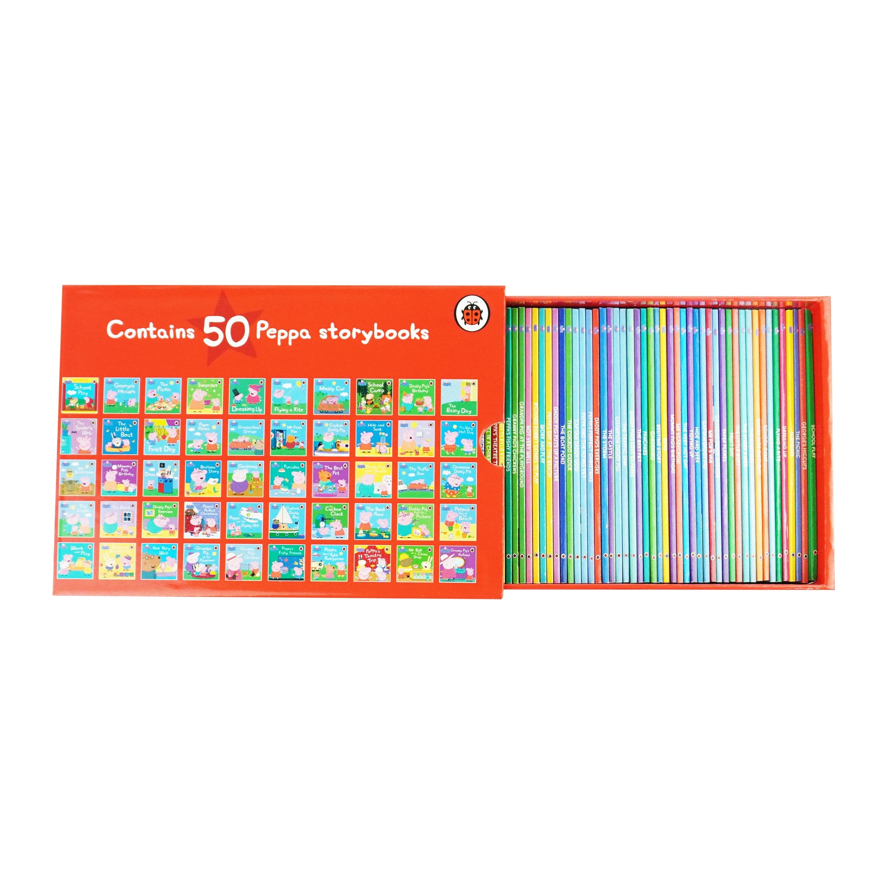 The Amazing Peppa Pig Collection 50 Books Box Set By Ladybird - Ages 3 ...