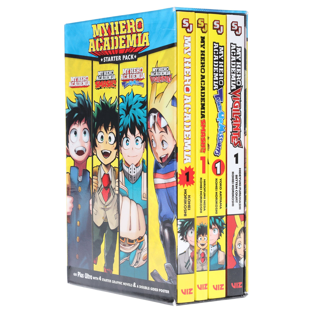 My Hero Academia Series by Kohei Horikoshi: 4 Books Collection Box Set ...