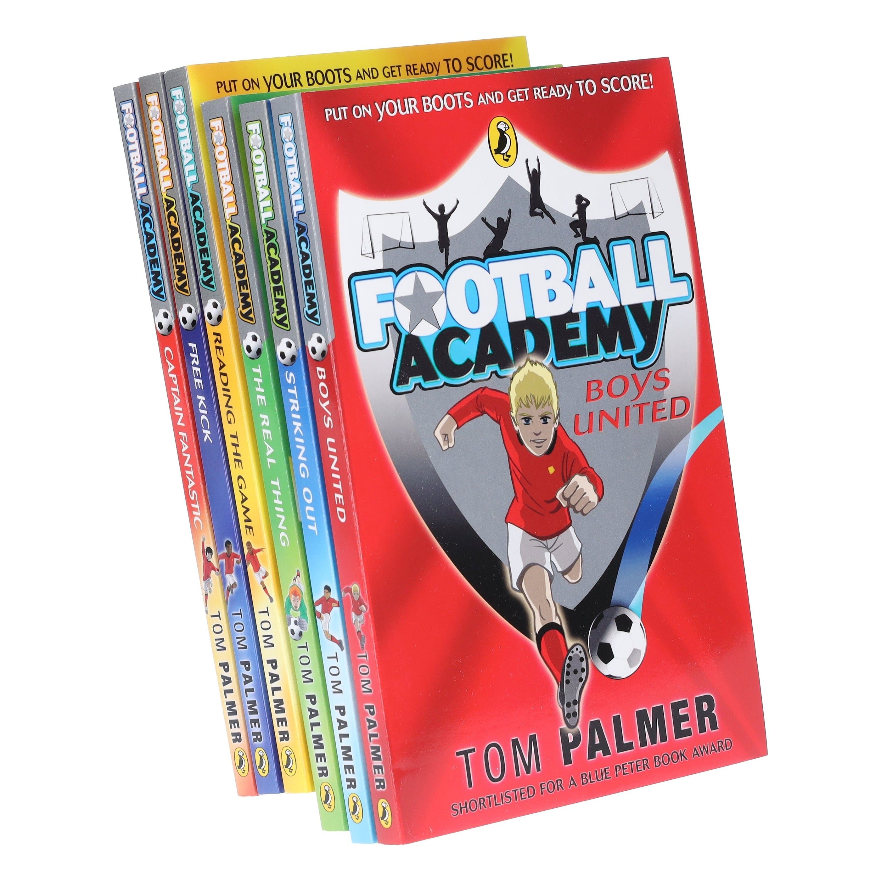 Football Academy Series By Tom Palmer 6 Books Collection - Ages 7-9 ...
