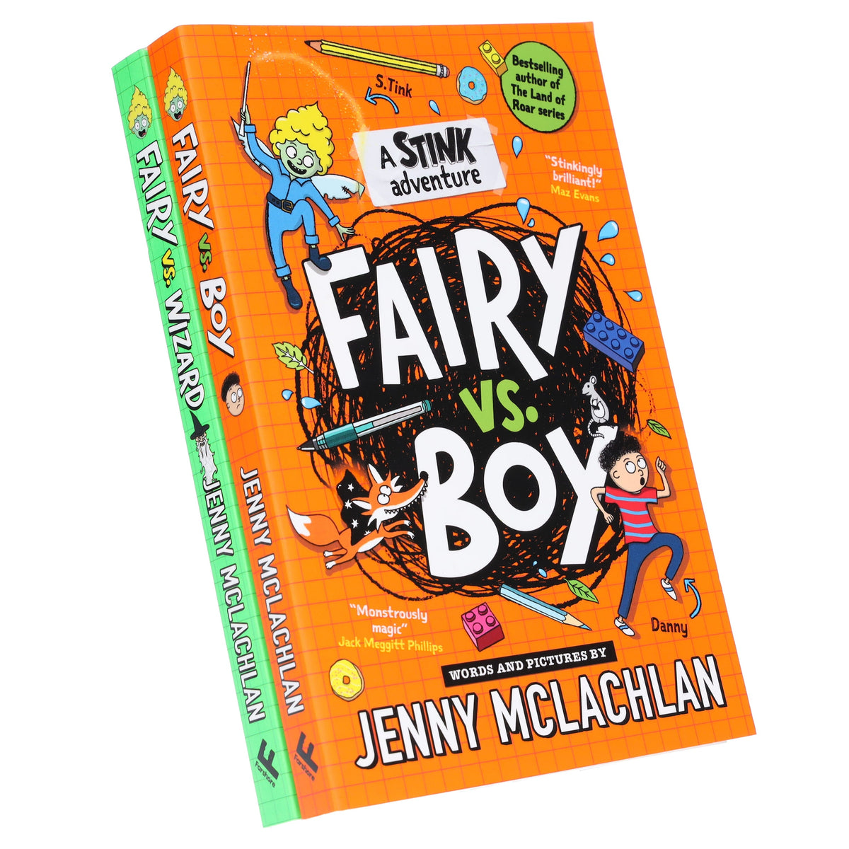 A Stink Adventure Series By Jenny McLachlan illustrated 2 Books Collec ...