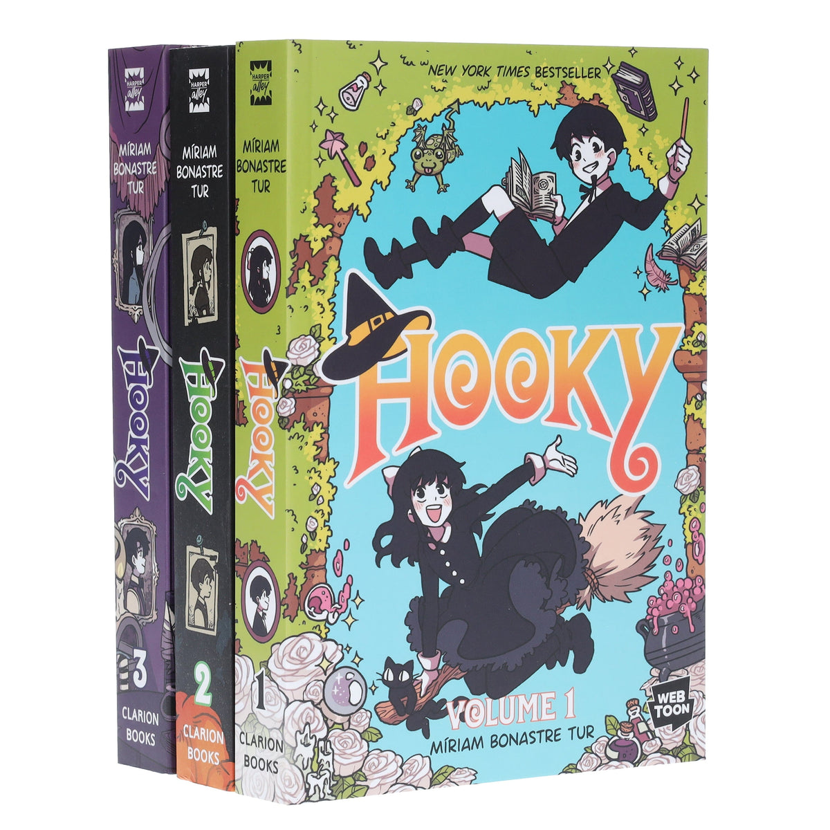 Hooky (Vol 1-3) Graphic Novel Series by Míriam Bonastre Tur 3 Books Co ...