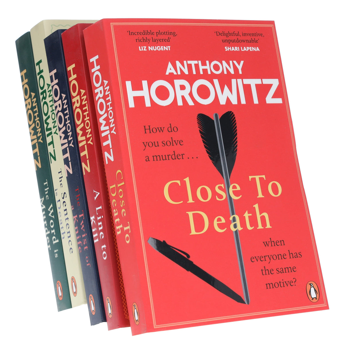 Hawthorne and Horowitz Mysteries Series by Anthony Horowitz 5 Books Co ...