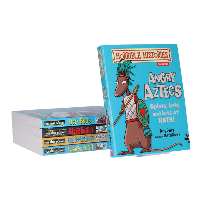 Horrible Science/Histories Collection 5 Books Set - Age 7-10 - Paperba ...