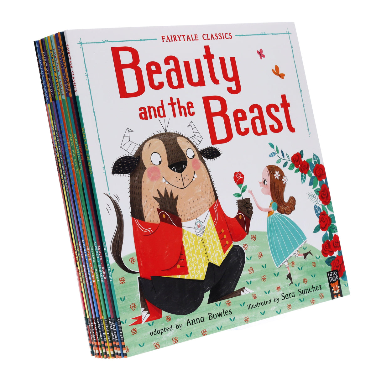 Fairytale Classics Picture 10 Books By Little Tiger - Ages 3-6 - Paper ...