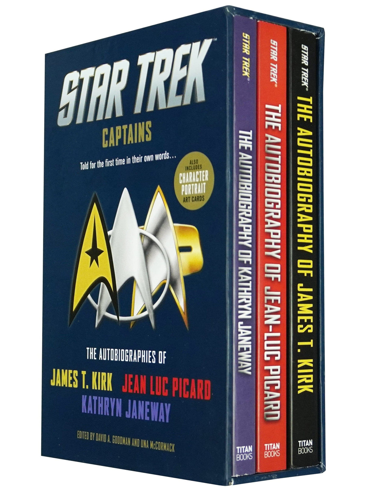 Star Trek Captains The Autobiographies: 3 Books Collection Box Set - F ...