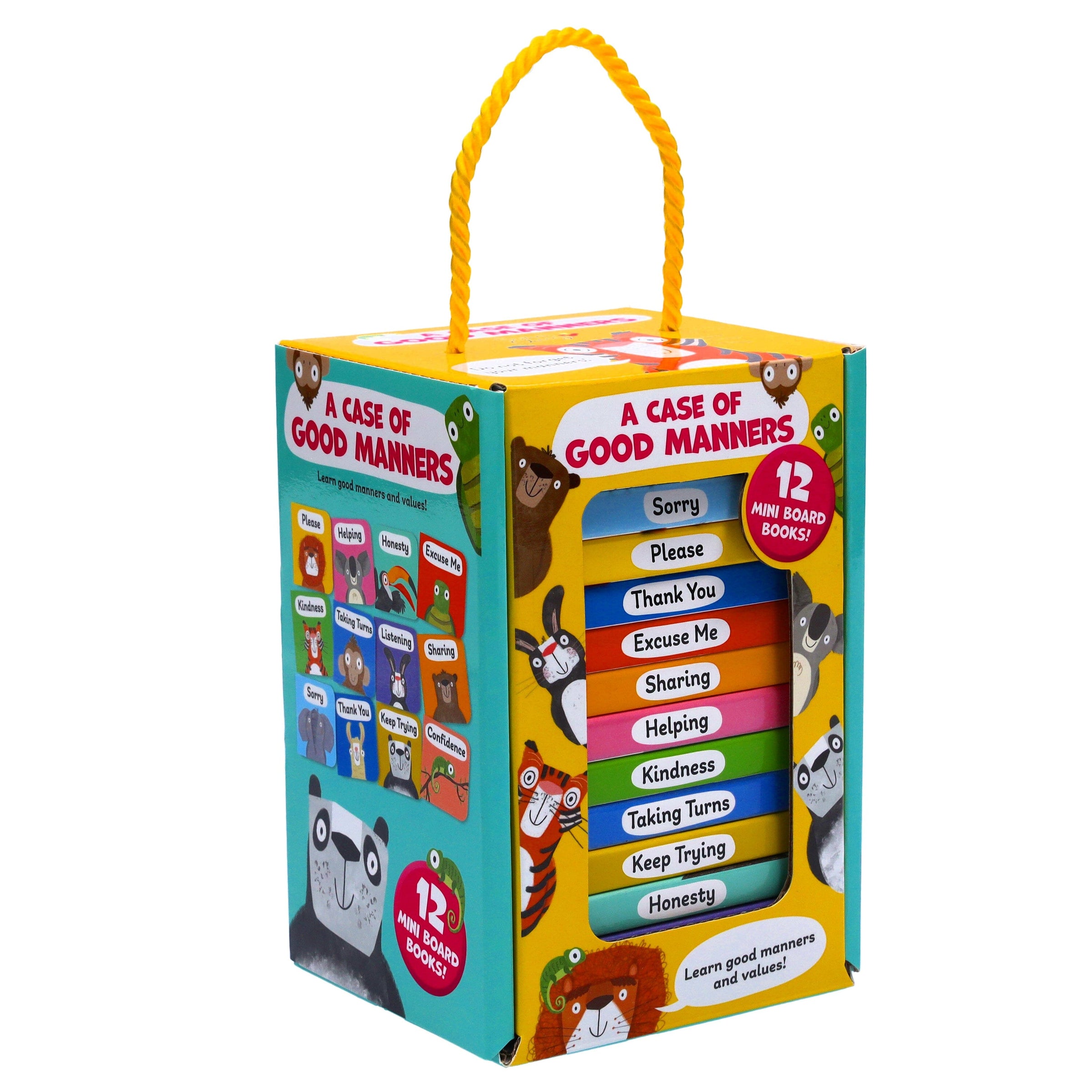 A Case of Good Manners 12 Board Books Collection Set - Ages 3+ - Board ...
