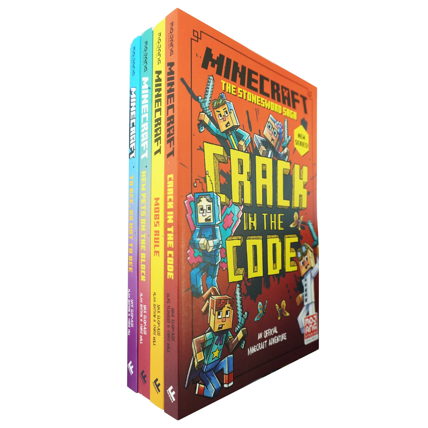 Minecraft Stonesword Saga Series by Nick Eliopulos 4 Books Collection ...