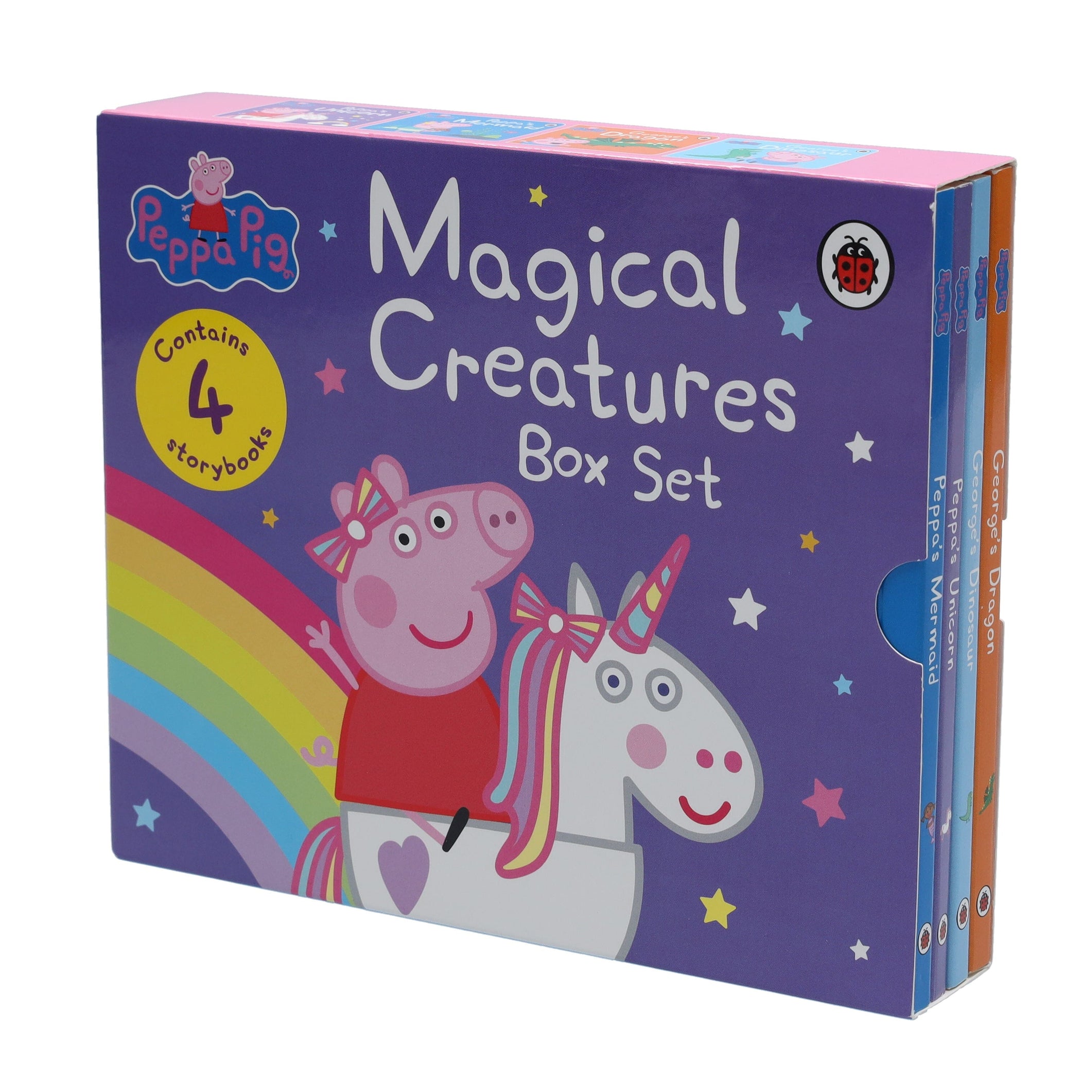 Peppa Pig Magical Creatures By Ladybird 4 Story Books Box Set - Ages 2 ...