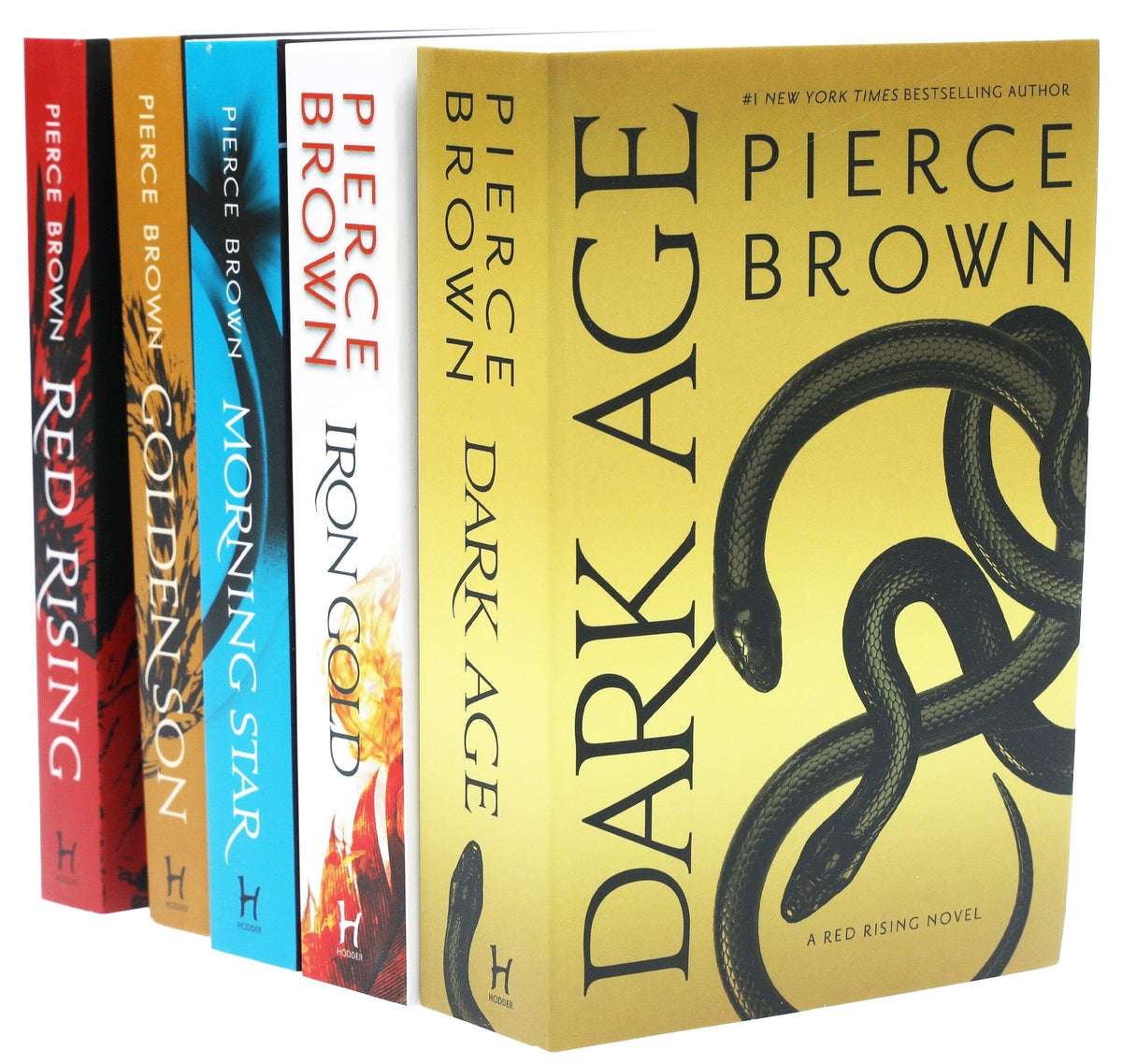 The Red Rising Series by Pierce Brown 5 Books Collection Set - Fiction ...