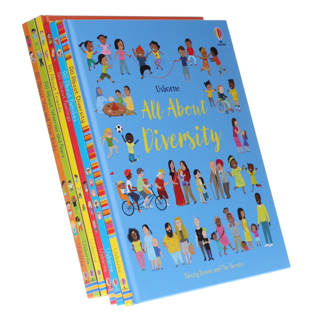 Usborne All About Series By Felicity Brooks: 6 Books Collection (Usbor ...