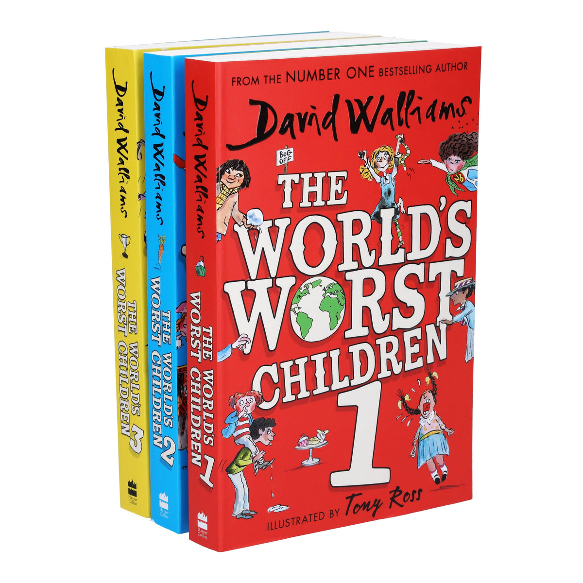 World's Worst Children by David Walliams 3 Books Collection Set - Ages ...