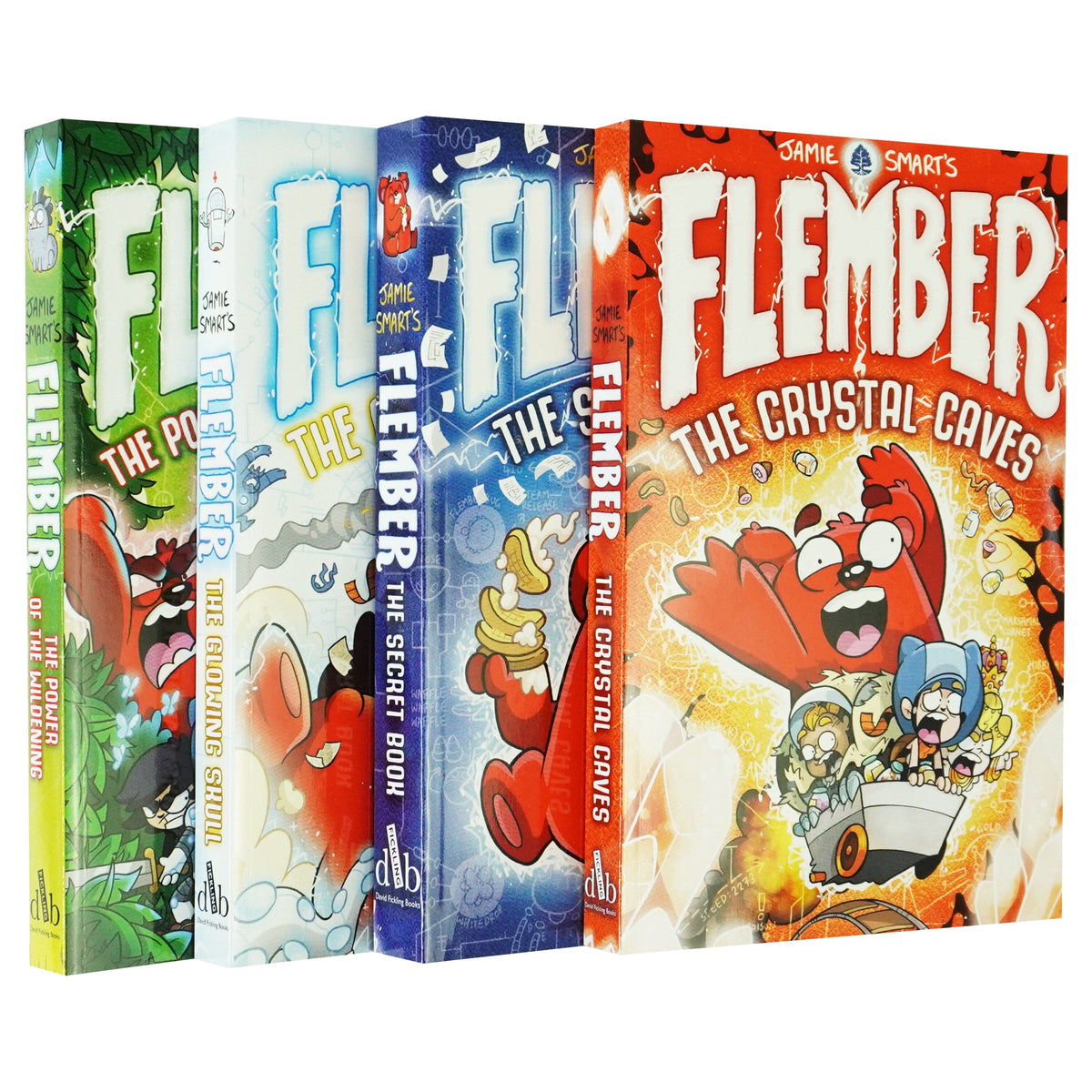 Flember Series By Jamie Smart 4 Book Collection Set - Ages 9-11 - Pape ...