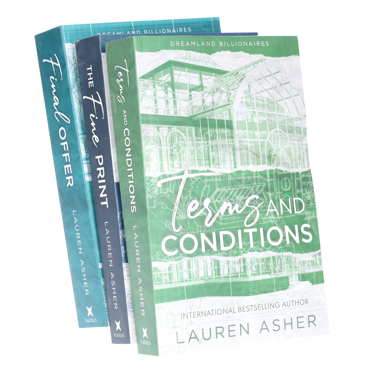Dreamland Billionaires Series by Lauren Asher 3 Books Collection Set ...