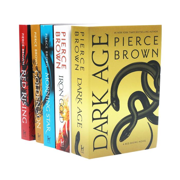 The Red Rising Series by Pierce Brown 5 Books Collection Set - Fiction ...