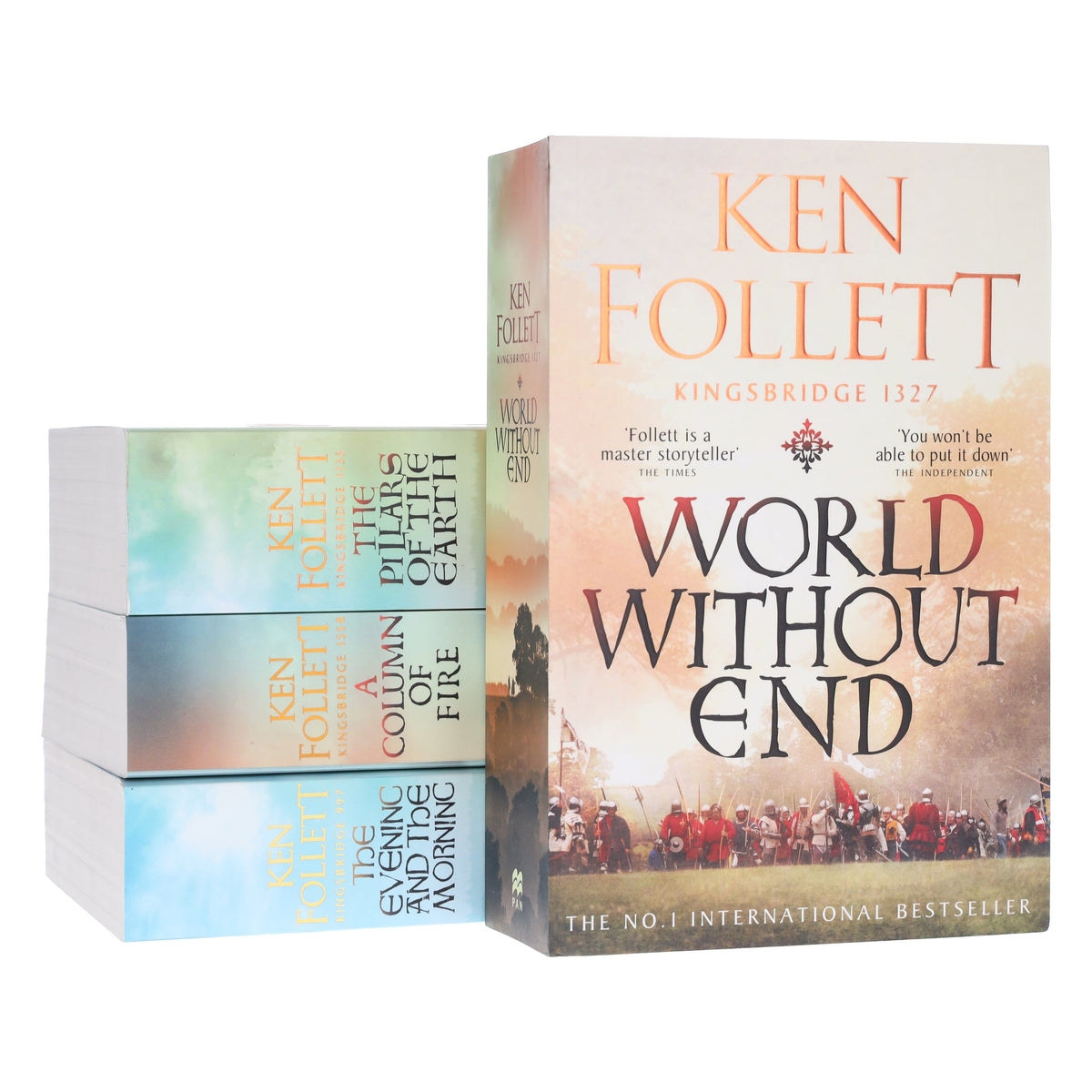 Kingsbridge Series by Ken Follett 4 Books Collection Set - Fiction - P ...