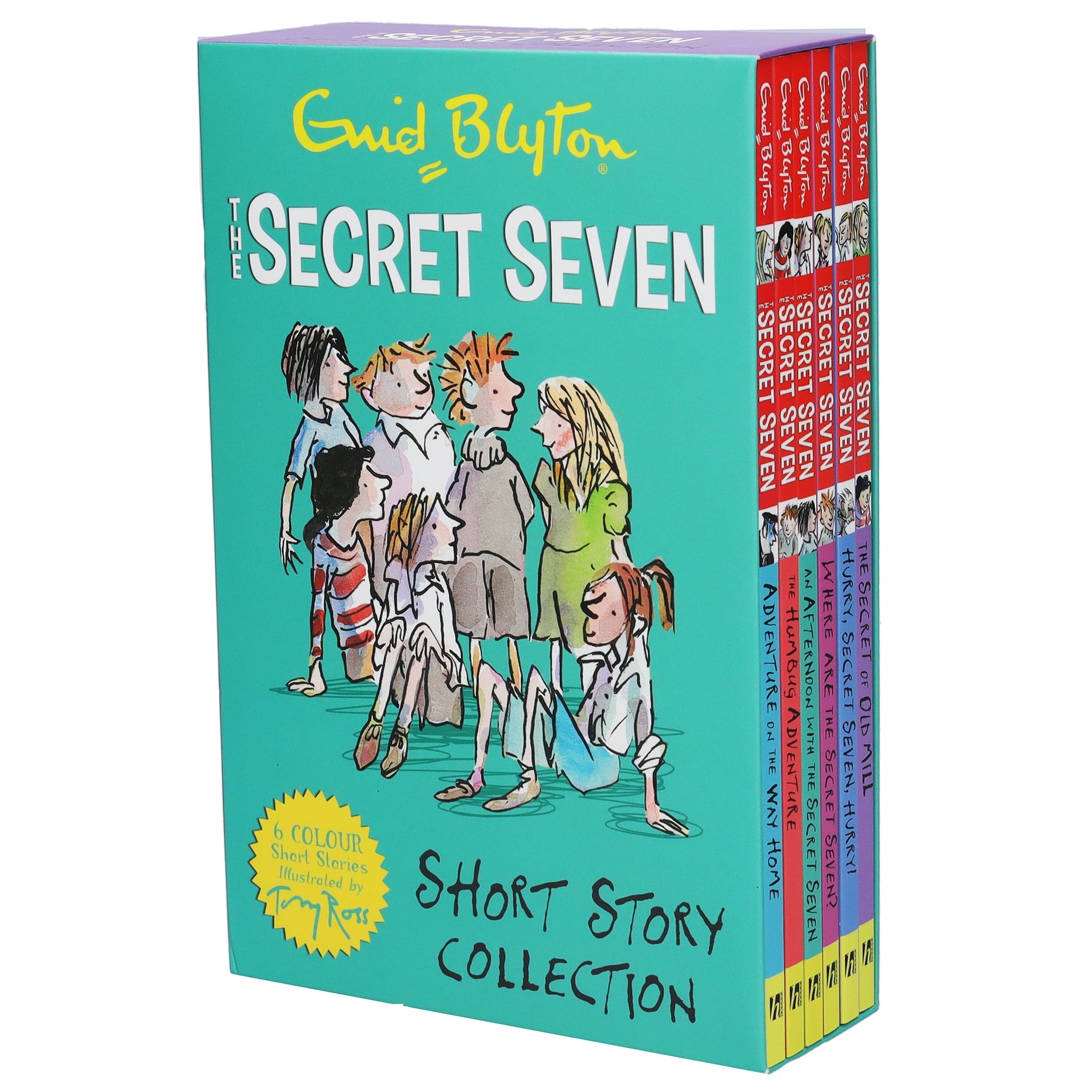 The Secret Seven Short Story Collection 6 Books Box Set By Enid Blyton ...