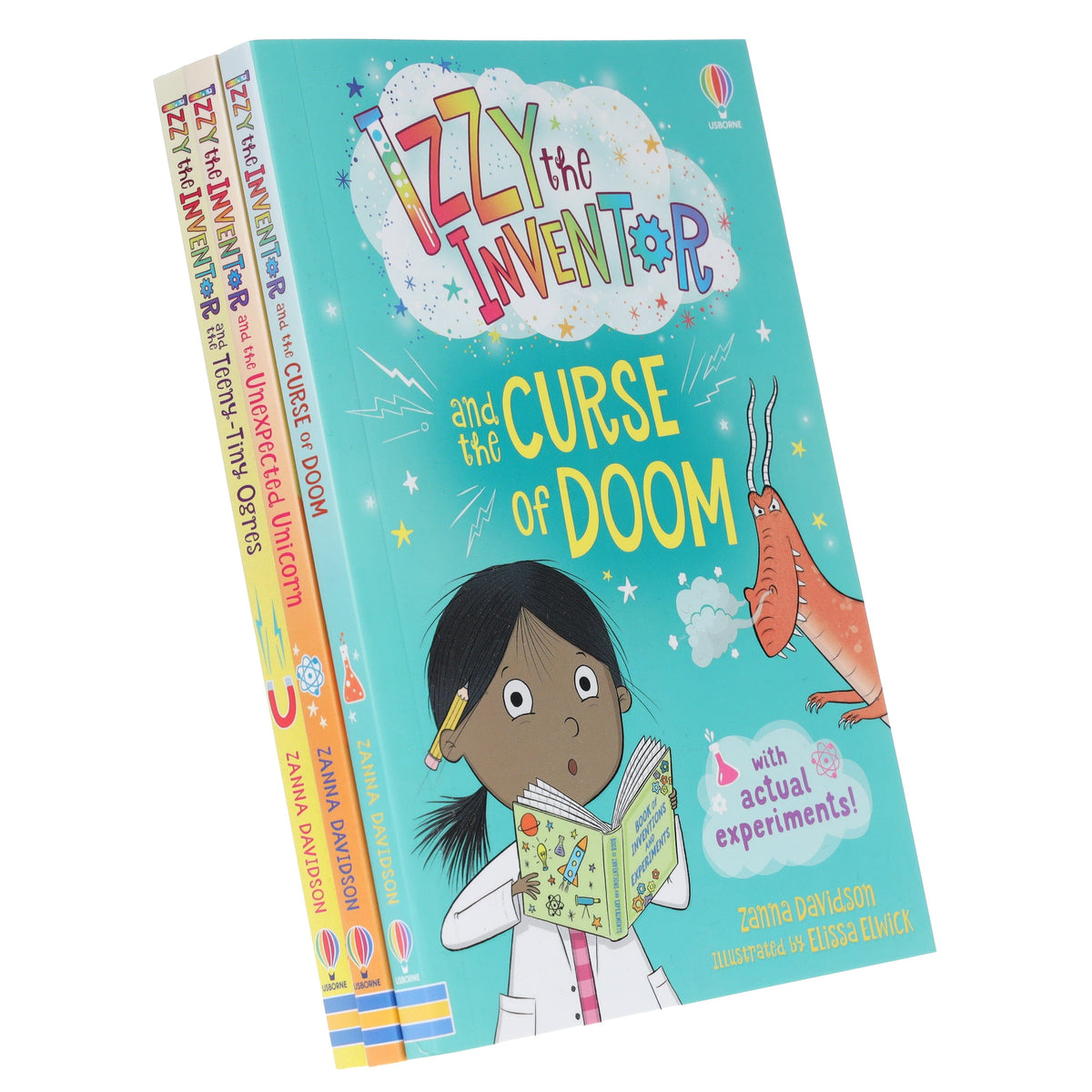 Izzy the Inventor Series By Zanna Davidson 3 Books Collection Set - Ag ...