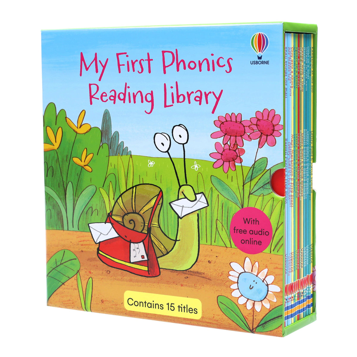 Usborne First Phonics Reading Library 15 Books - Ages 0-5 - Paperback ...