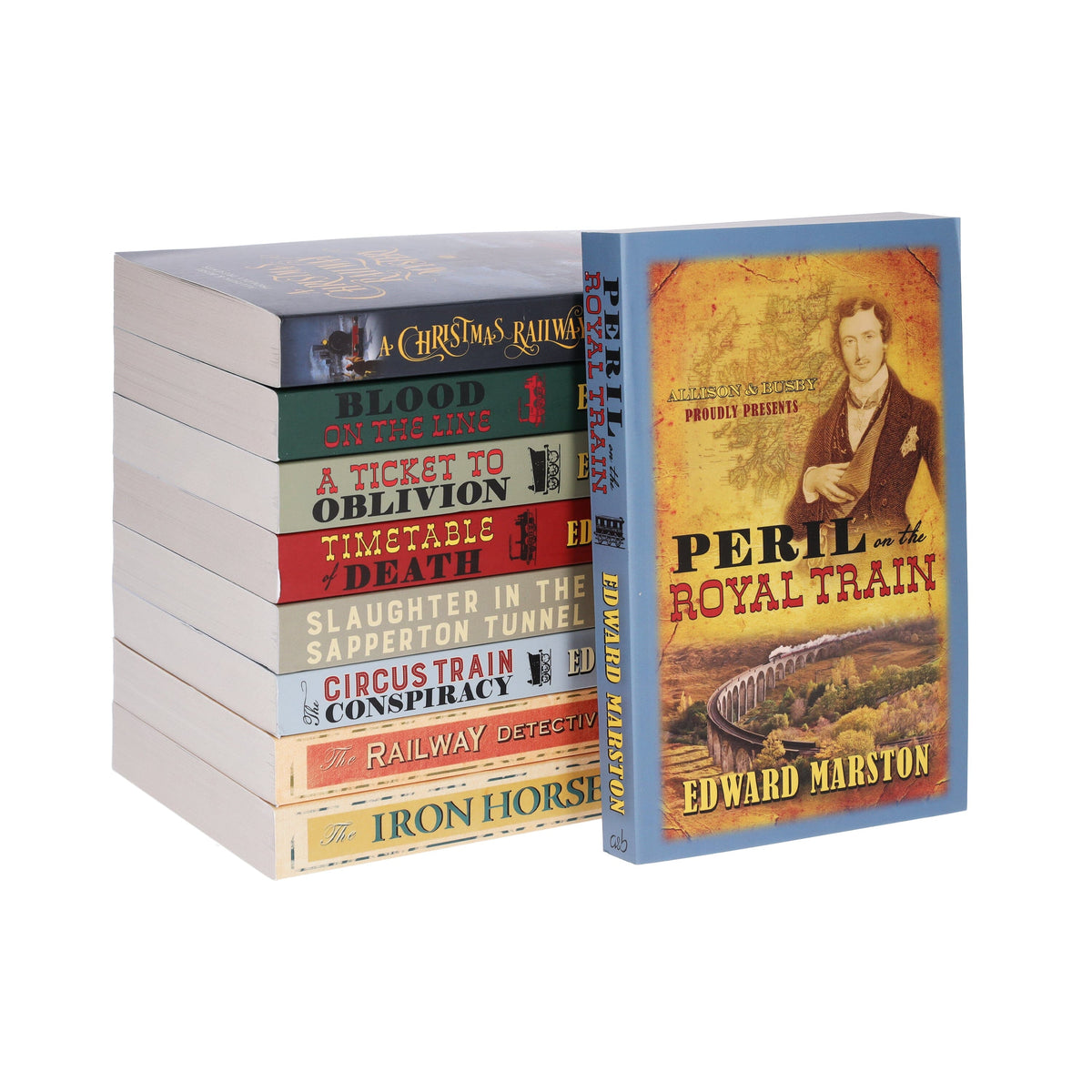 Railway Detective Series By Edward Marston 9 Books Collection Set - Fi ...
