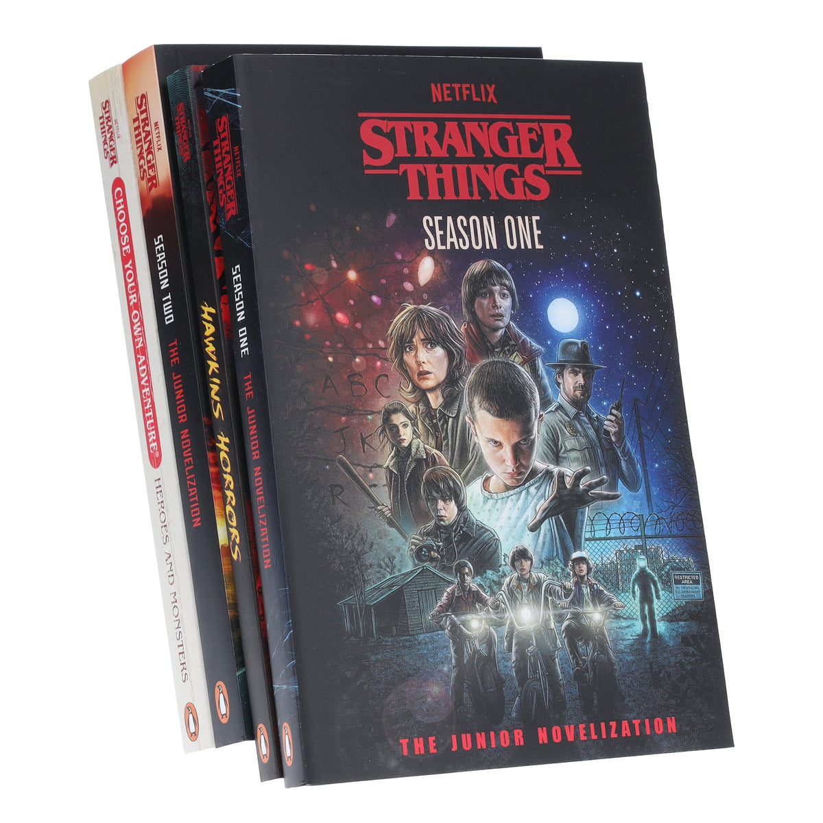 Stranger Things Collection 4 Books Set - Ages 7-14 - Paperback — Books2Door