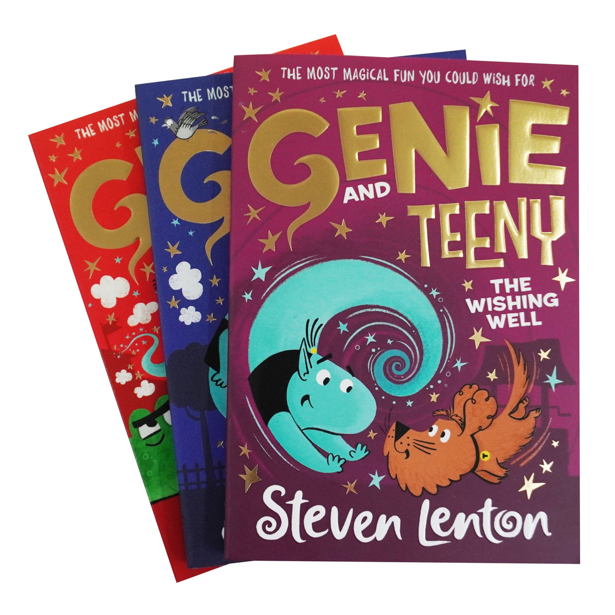 Genie and Teeny Series by Steven Lenton 3 Books Collection set - Ages ...