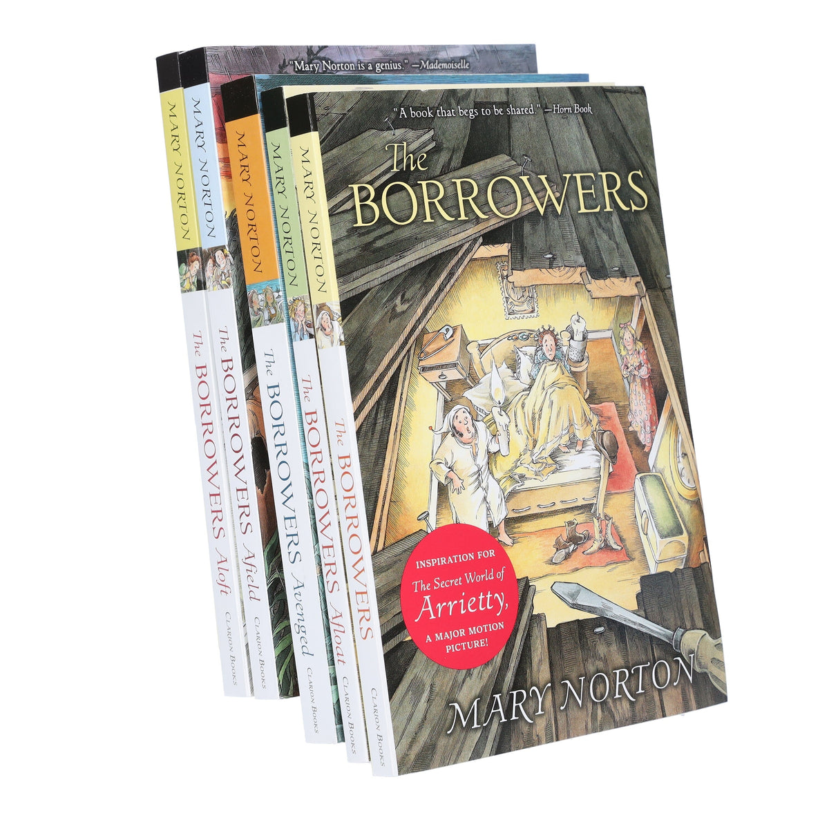 The Borrowers Series By Mary Norton 5 Books Collection Set - Ages 8-12 ...