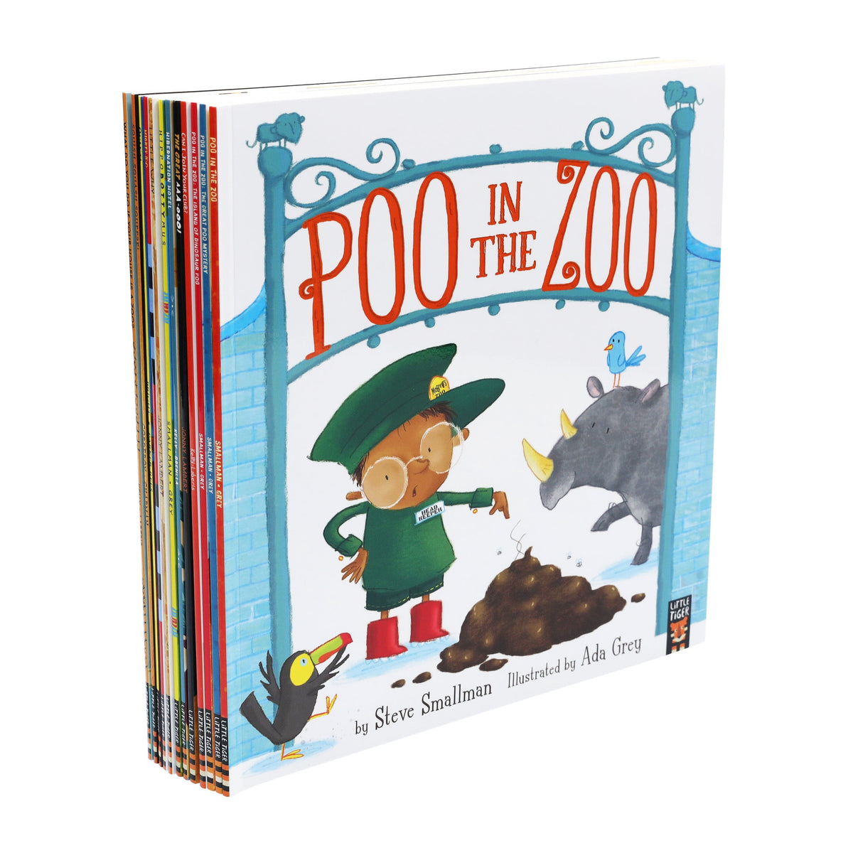 The Zoo Children Picture Stories By Little Tiger 12 Books Collection S ...