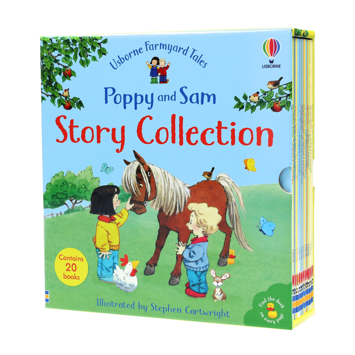 Usborne Farmyard Tales Poppy and Sam Story Collection 20 Books Set By ...