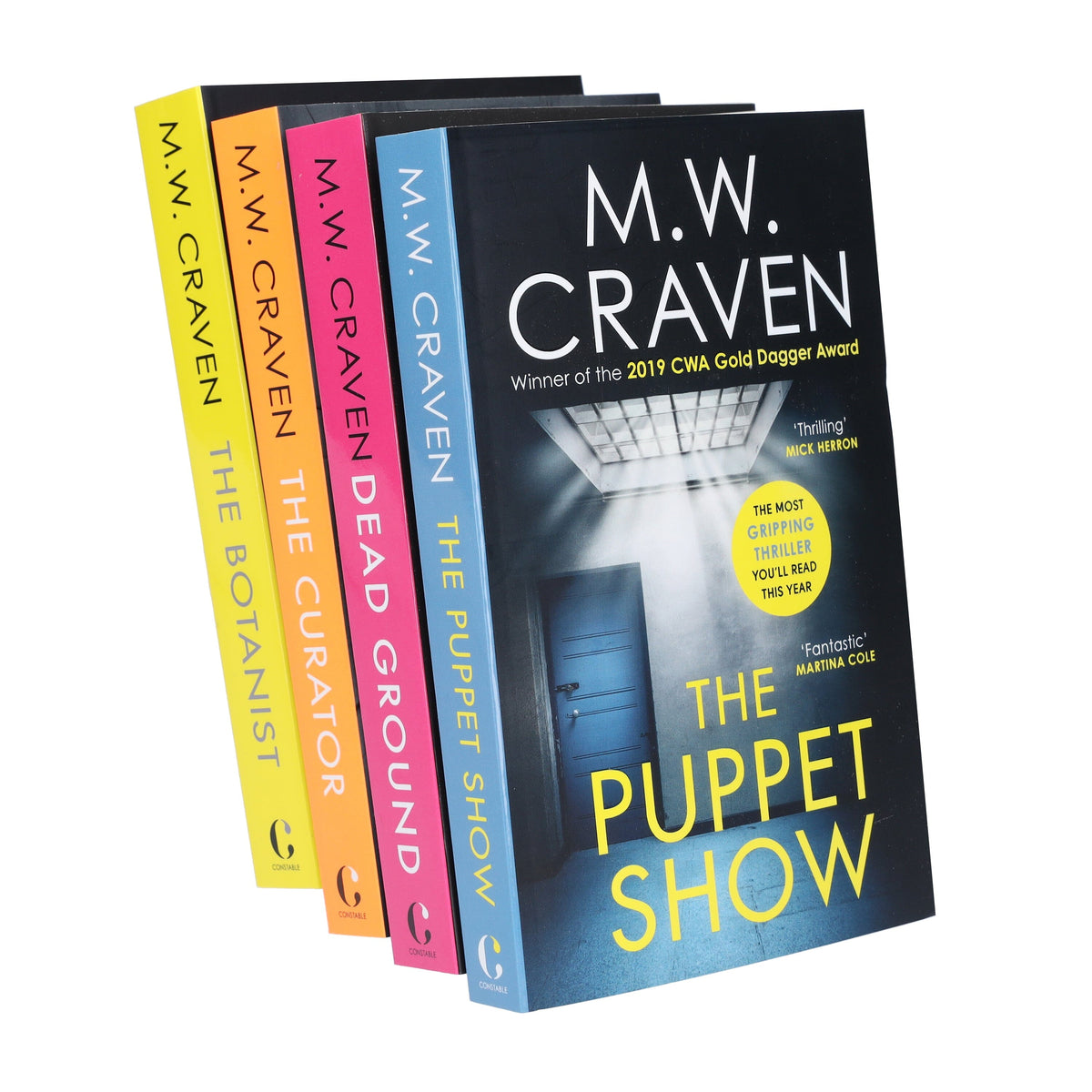 Washington Poe Series By M. W. Craven 4 Books Collection Set - Fiction ...
