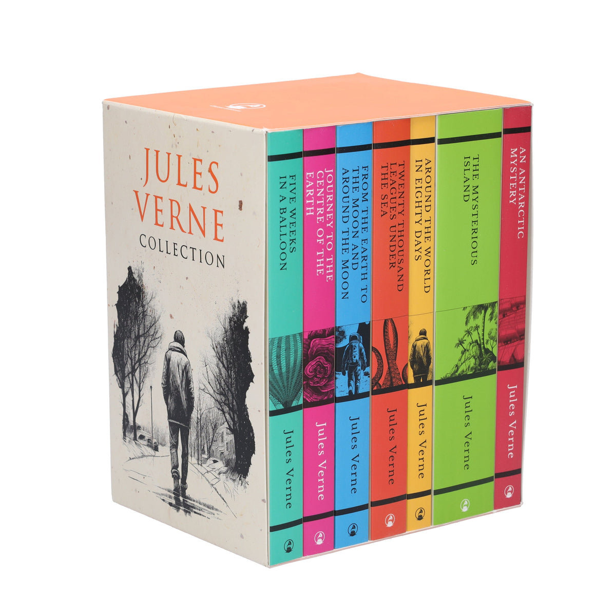 Jules Verne 7 Books Collection Box Set - Fiction - Paperback — Books2Door