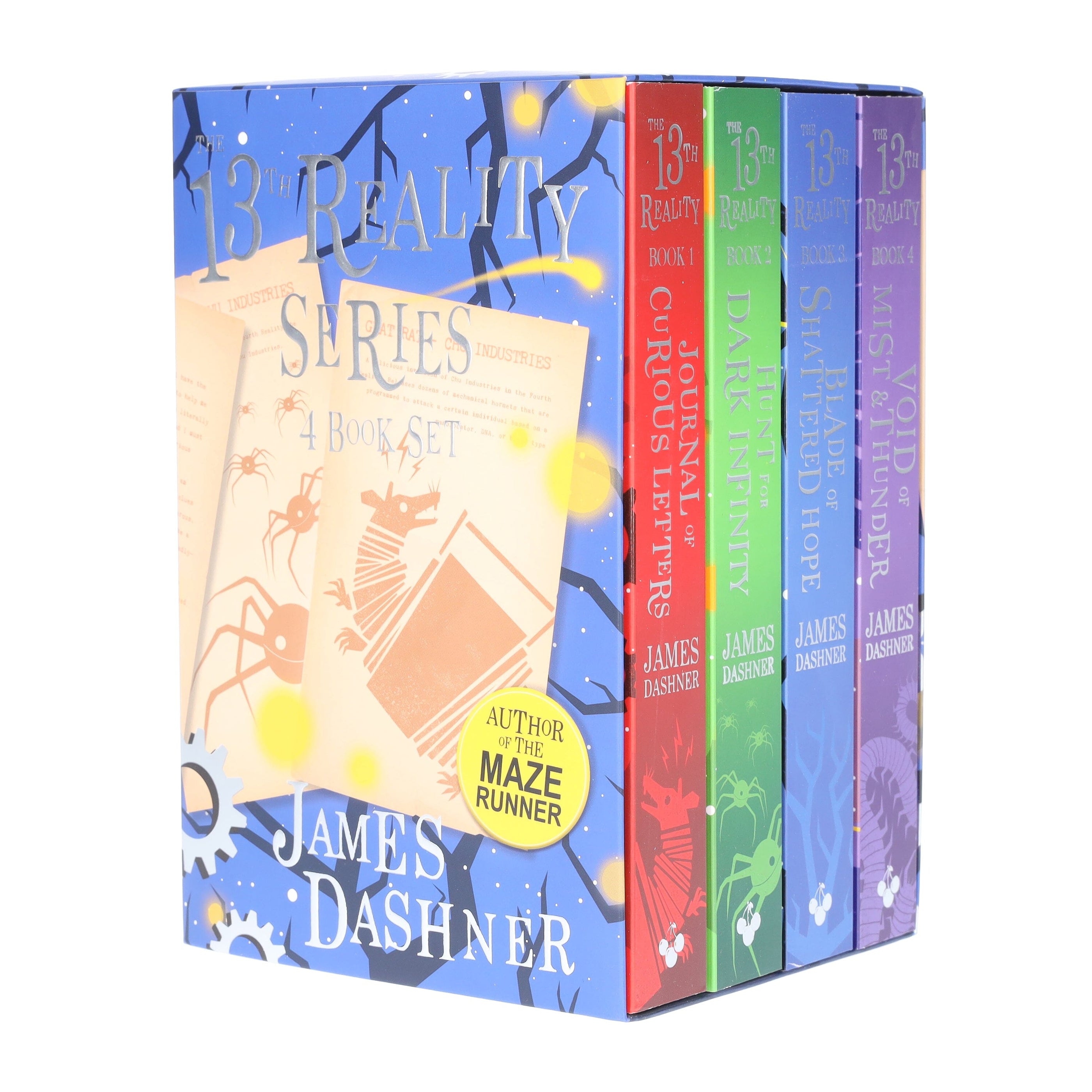 The 13th Reality Series 4 Book Box Set By James Dashner - Ages 9-14 ...