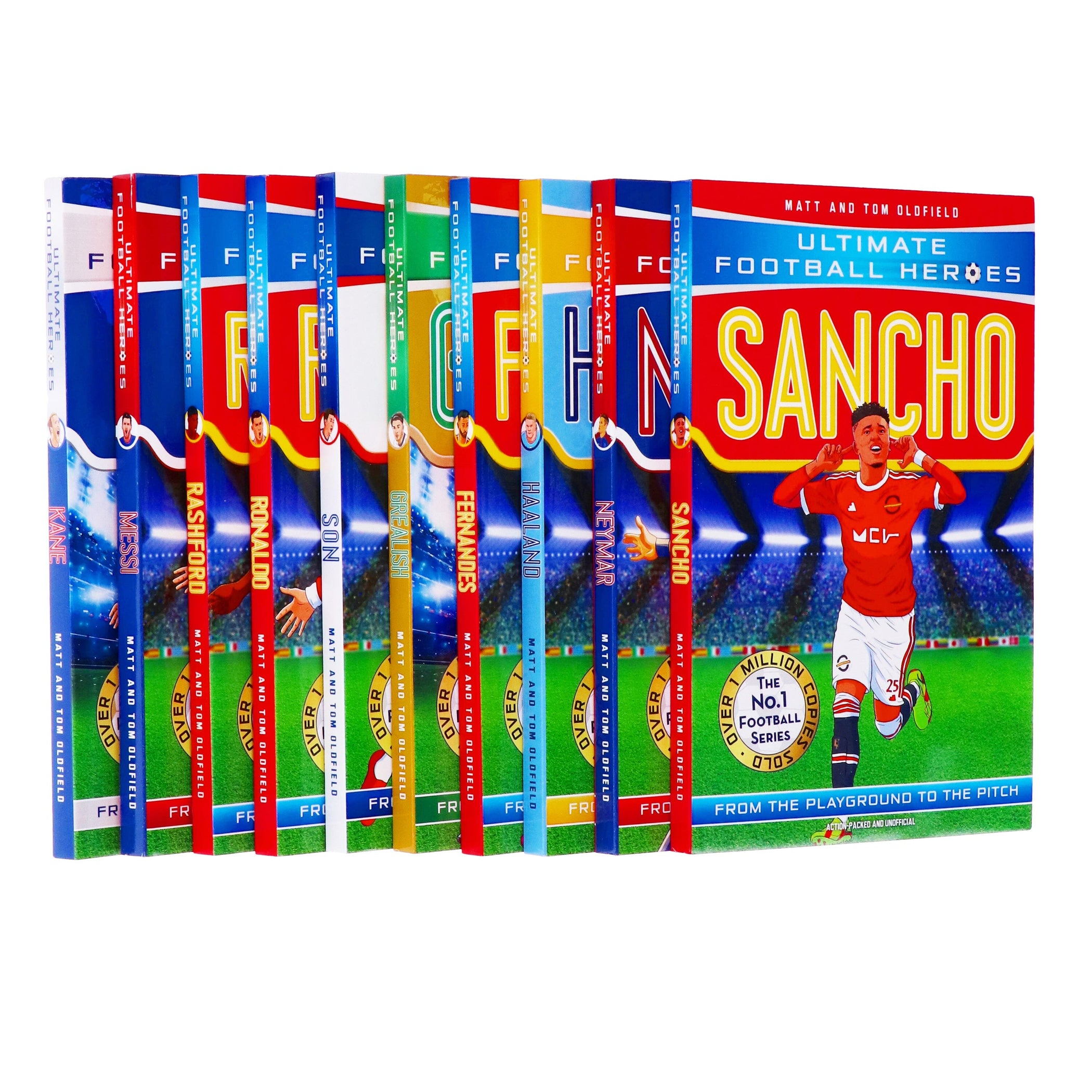 Ultimate Football Heroes Series 1 Collection 10 Books Set By Matt Oldf ...