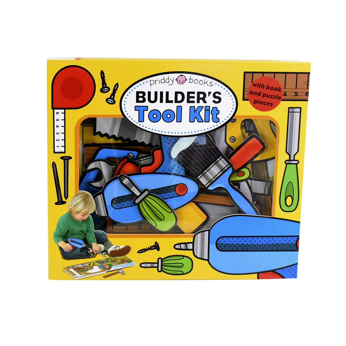 Let's Pretend Builders Tool Kit by Priddy Books - Ages 0-5 - Board Boo — Books2Door