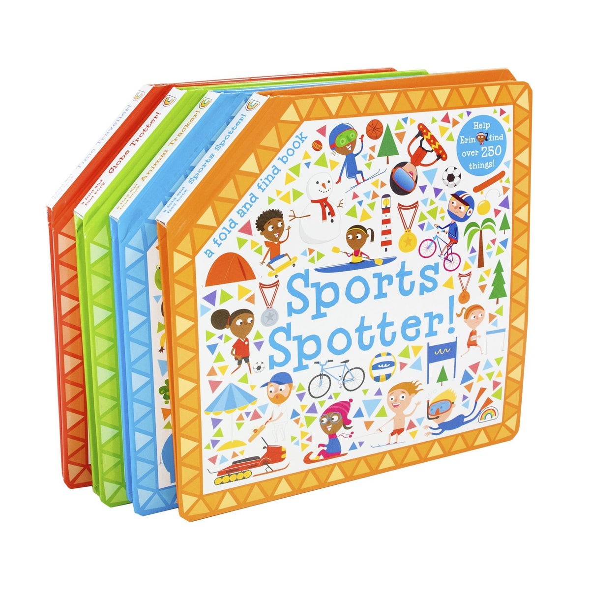 Fold and Find Sports 4 Books - Ages 0-5 - Board Books By Fitzhammond ...