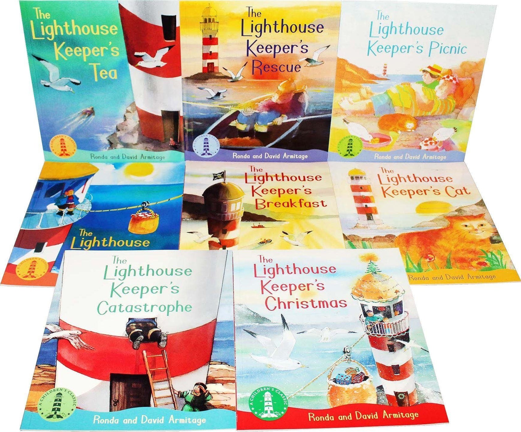 Lighthouse Keeper Ronda David Armitage 8 Books — Books2Door