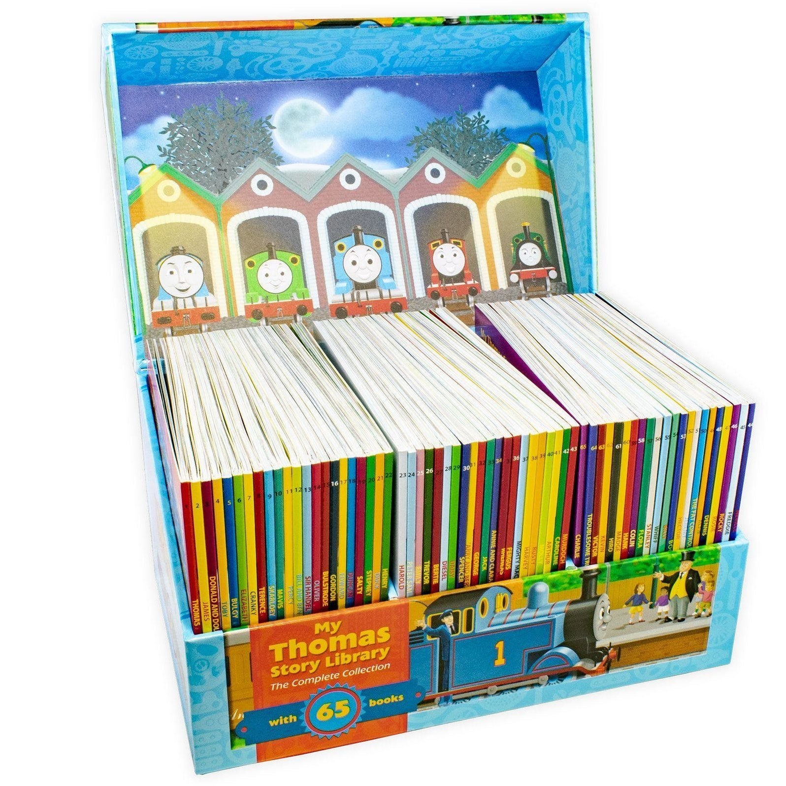 Thomas and Friends The Complete Collection 65 Book Box Set - Ages 0-5 ...