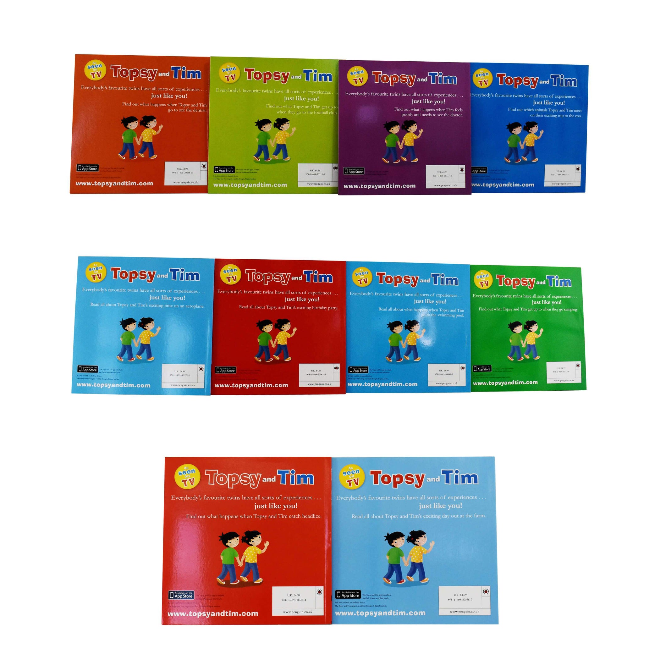 Topsy and Tim First Experience 10 Books — Books2Door