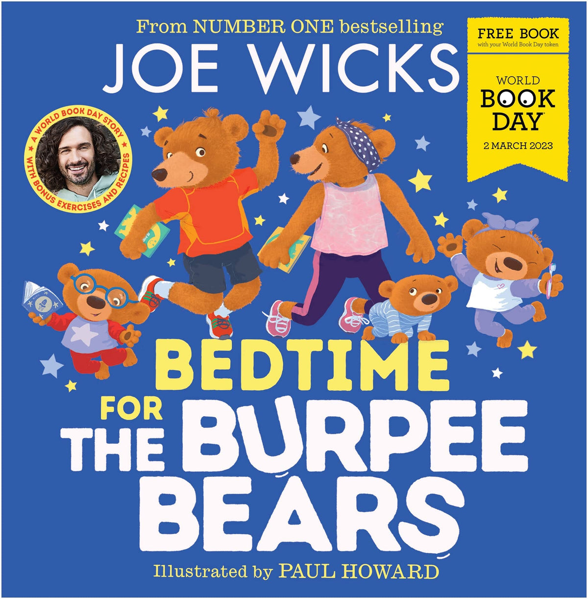 Bedtime for the Burpee Bears: World Book Day 2023 by Joe Wicks - Ages ...