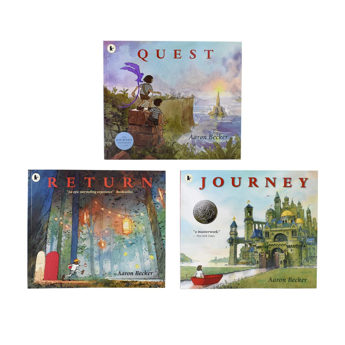 Journey Trilogy 3 Books Collection by Aaron Becker - Age 0-5 - Paperba ...