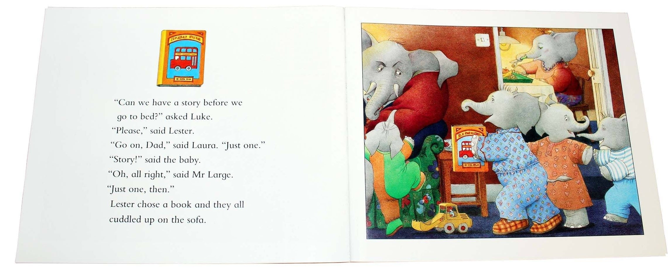 Large Family Series By Jill Murphy 5 Picture Books Collection Set - Ag ...