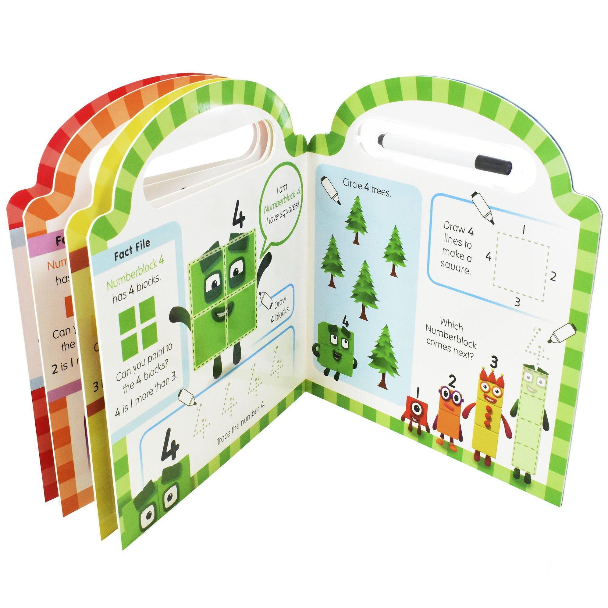 Numberblocks Wipe Clean Fun Book — Books2Door