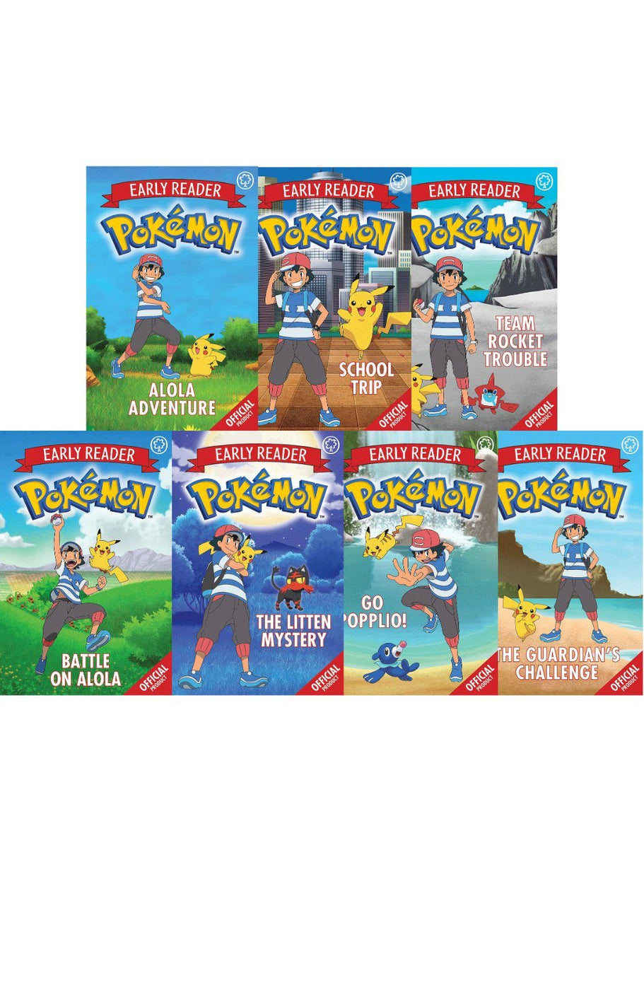 Pokemon Early Reader 7 Book Collection — Books2Door
