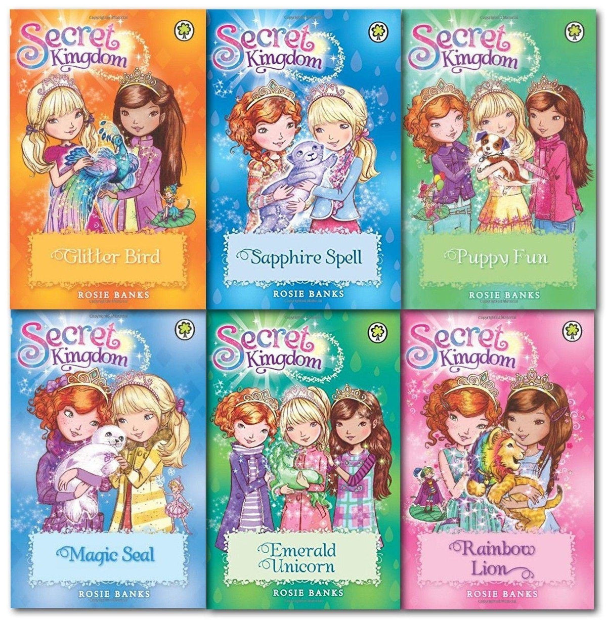 Secret Kingdom Series 4 (19 To 24) Collection 6 Books By Rosie Banks ...